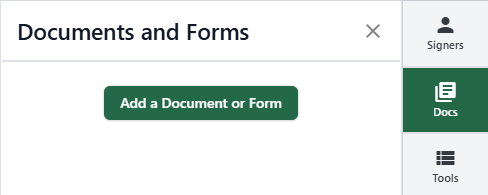 Add a document or form to a signing (Authentisign for TransactionDesk)