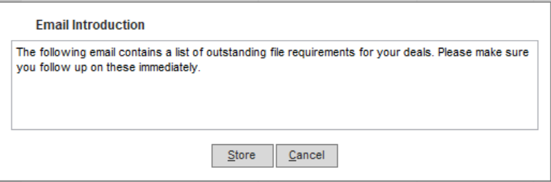 Notify agents about outstanding files and open conditions (Back Office)