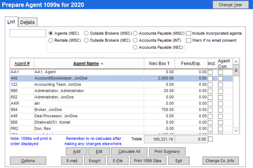 Prepare 1099s [U.S.] (Back Office)