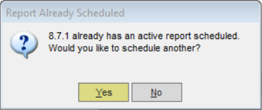 Schedule your reports (Back Office)