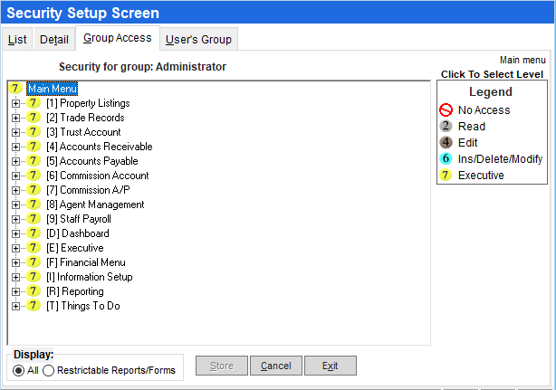 Users, groups, and permissions (Back Office)