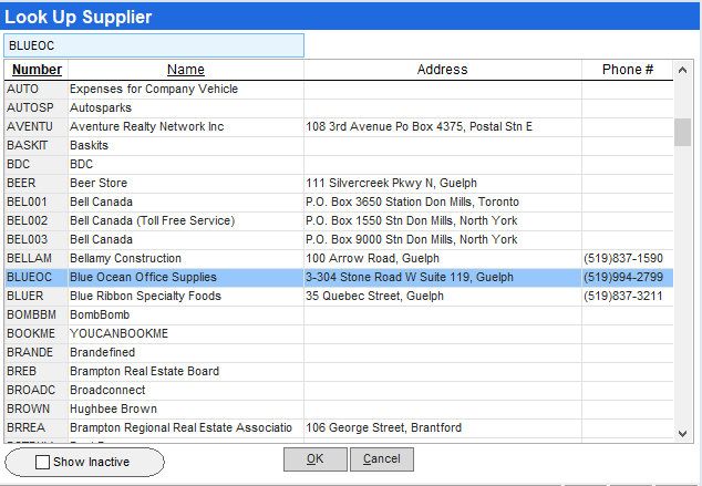 Edit an invoice with an accounts payable entry (Back Office)
