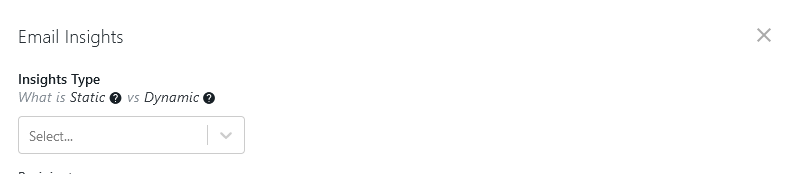 Export, email, or schedule an Insights dashboard