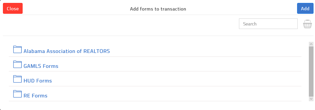 Attach one or more forms to an existing transaction (TransactionDesk ...