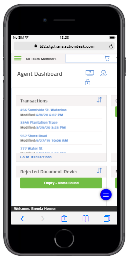 Introduction to the TransactionDesk app