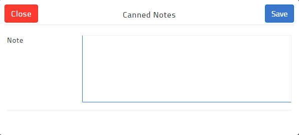 Create a canned note (TransactionDesk Edition)