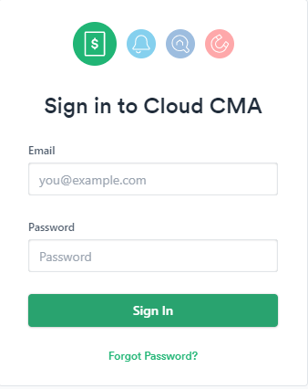 Link to an existing Cloud CMA account from TransactionDesk Edition