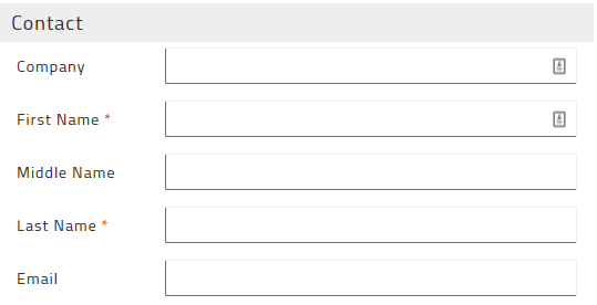 Create a contact (TransactionDesk Edition)