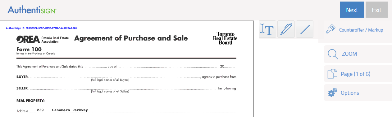 Counter an offer (TransactionDesk Edition)