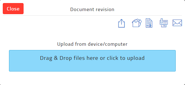 Upload a revised document to a transaction (TransactionDesk Edition)