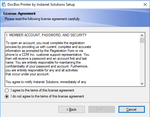 Set up your documents print driver (TransactionDesk Edition)