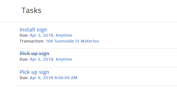 View incomplete tasks (TransactionDesk Edition)