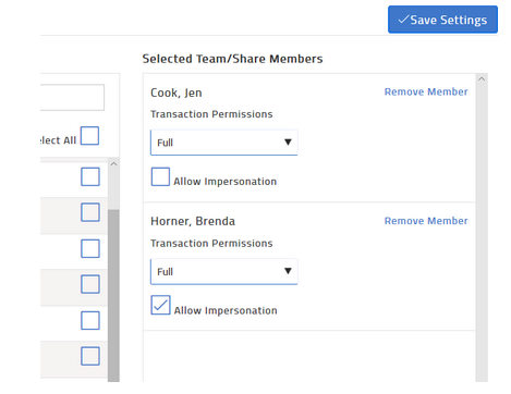 Create a team or sharing group (TransactionDesk Edition)