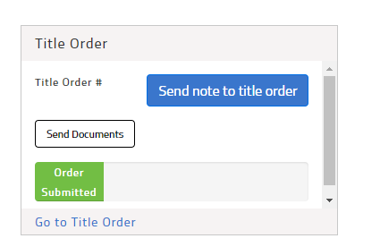 Send a digital title order to your title insurance company ...