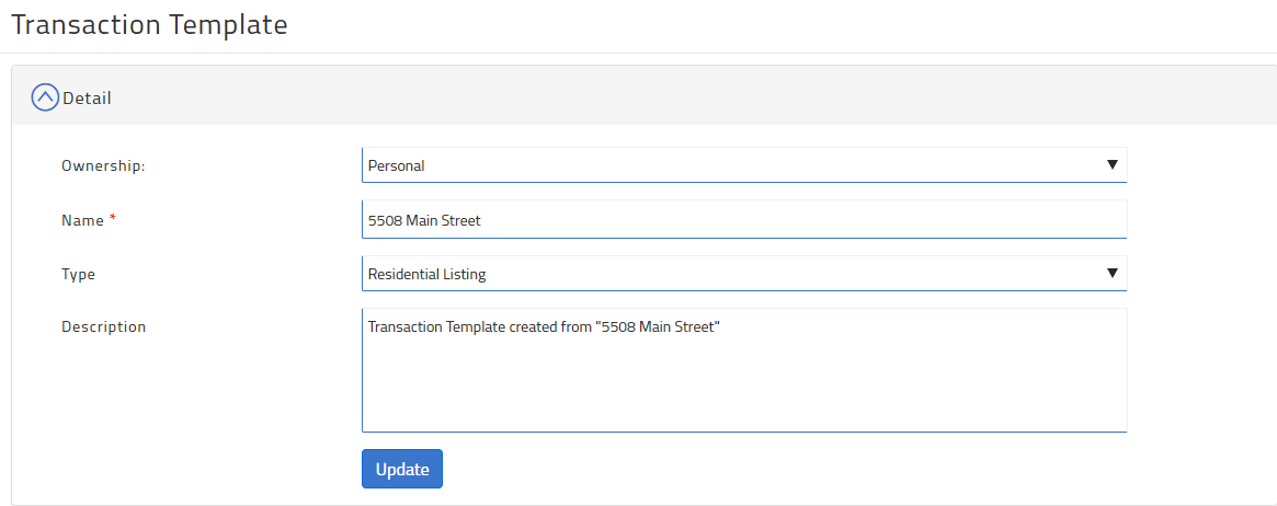 Edit, copy, or delete a transaction template (TransactionDesk Edition)