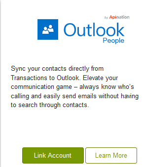 Set up an MS Outlook People integration (zipForm Edition)
