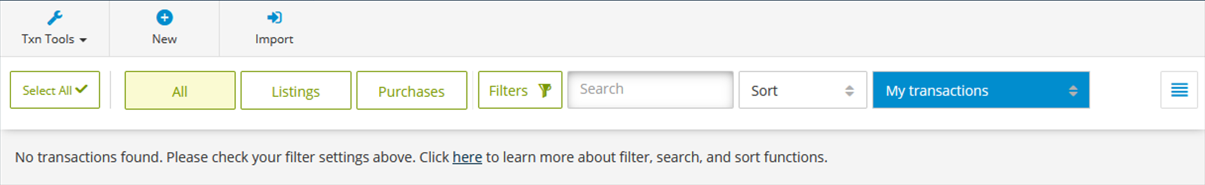 Create a transaction (zipForm Edition)