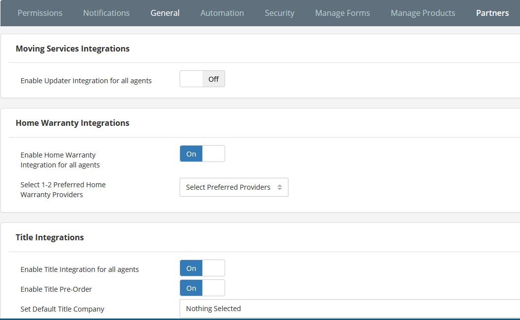Set up your brokerage settings (zipForm Edition)