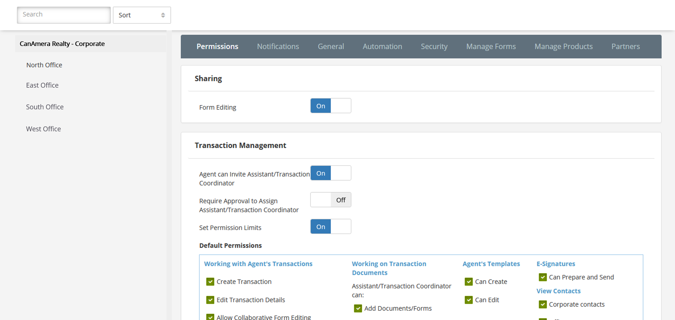 Set up your brokerage settings (zipForm Edition)