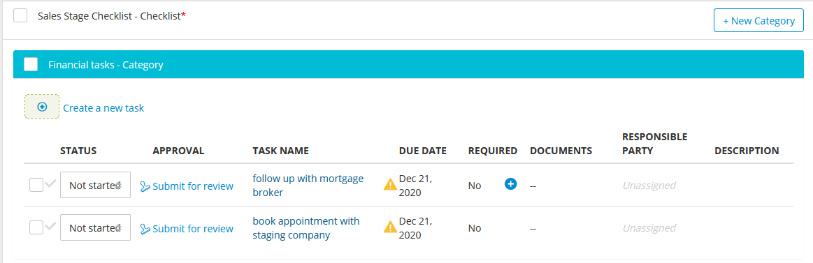 Update the status of a task (zipForm Edition)