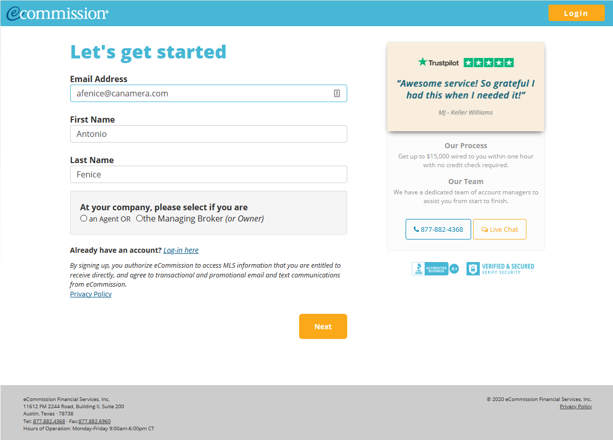 Set up an eCommission integration (zipForm Edition)