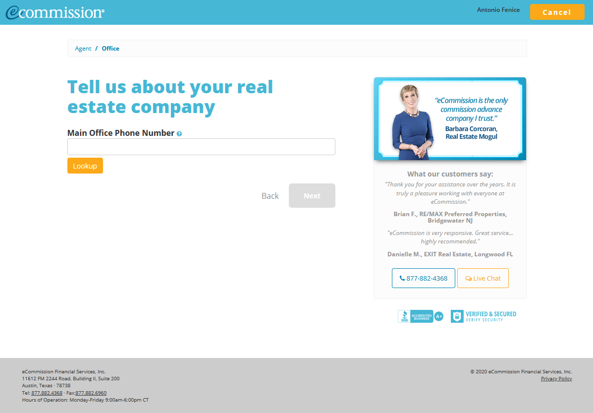 Set up an eCommission integration (zipForm Edition)