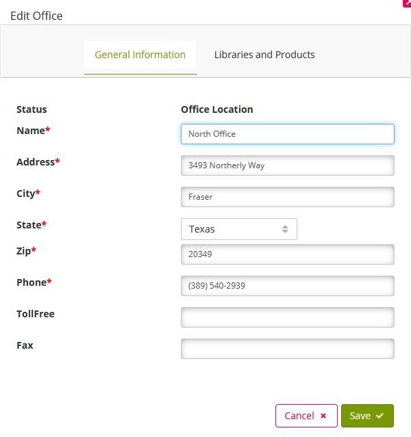 Create an office (zipForm Edition)