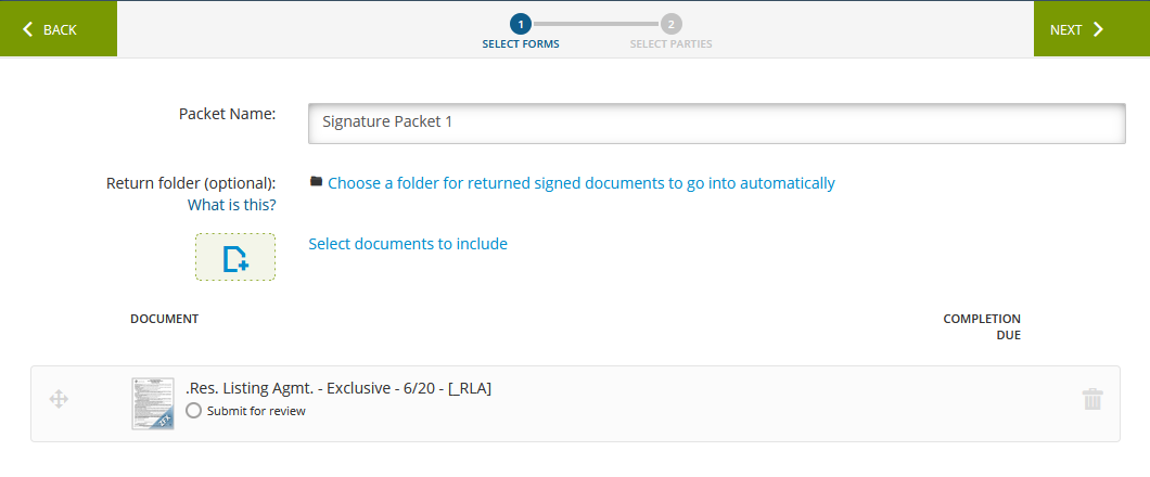 Create an e-sign template (zipForm Edition)