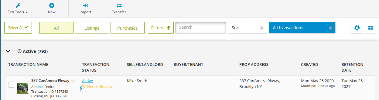 Anatomy of a transaction (zipForm Edition)
