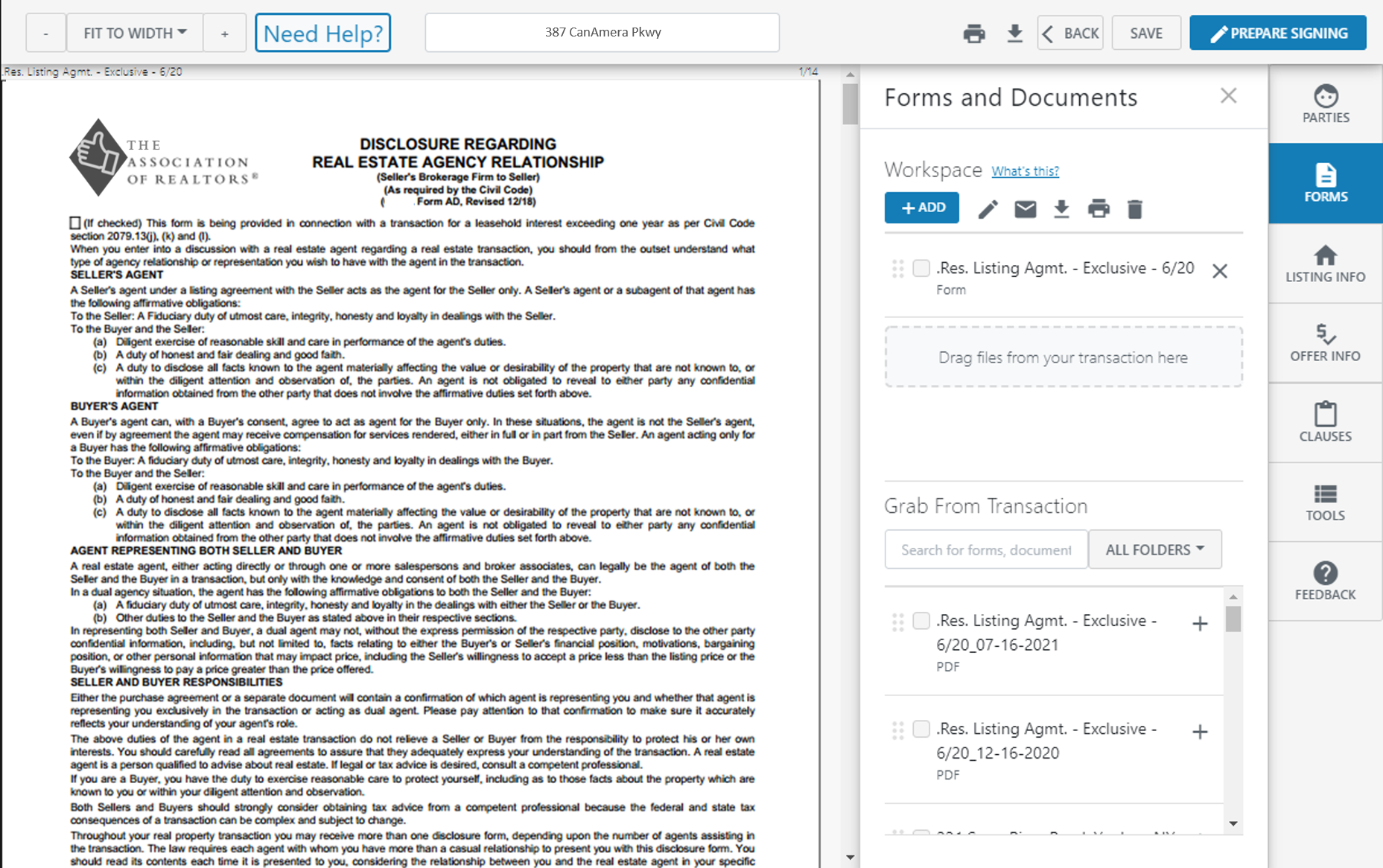 Mark up a document or form in the New Form Editor (zipForm Edition)