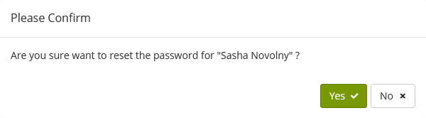 Reset another user's password (zipForm Edition)