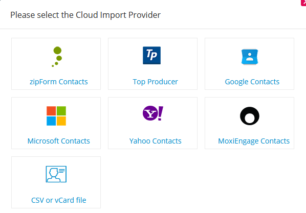 Export or import a contact (zipForm Edition)