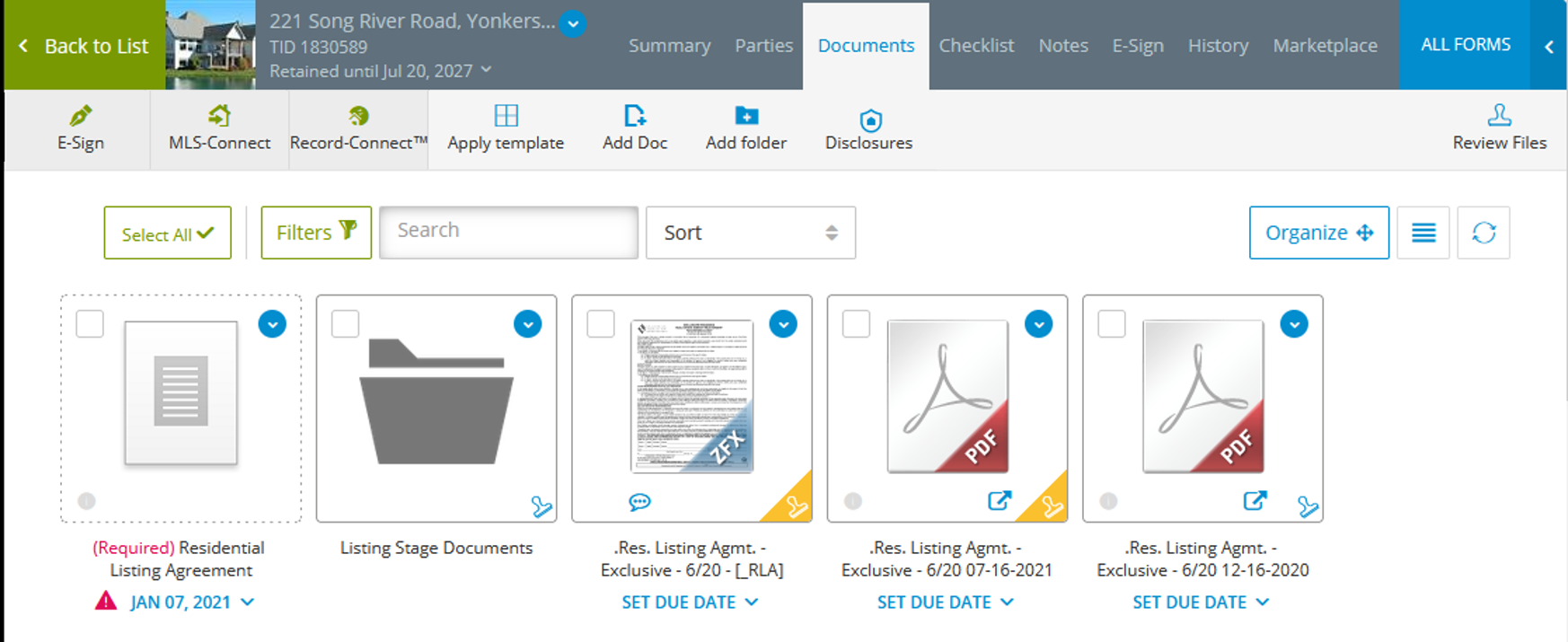 Convert multiple documents to a PDF document (zipForm Edition)