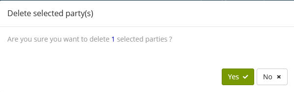 Delete a party from a transaction (zipForm Edition)