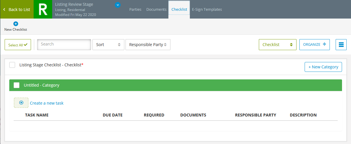 Create a checklist (zipForm Edition)